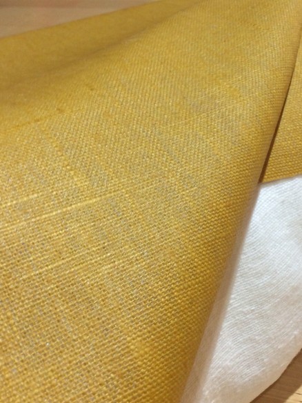 LIN OU L’AUTRE : Lin enduit 100% Lin très élégant et facile à nettoyer ...